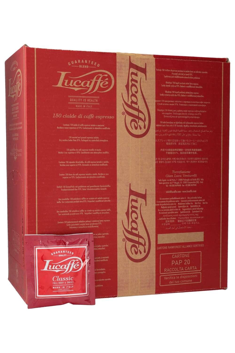 Buy Lucaffè – Italian Coffee Beans, Ground, E.S.E. Pods & Capsules